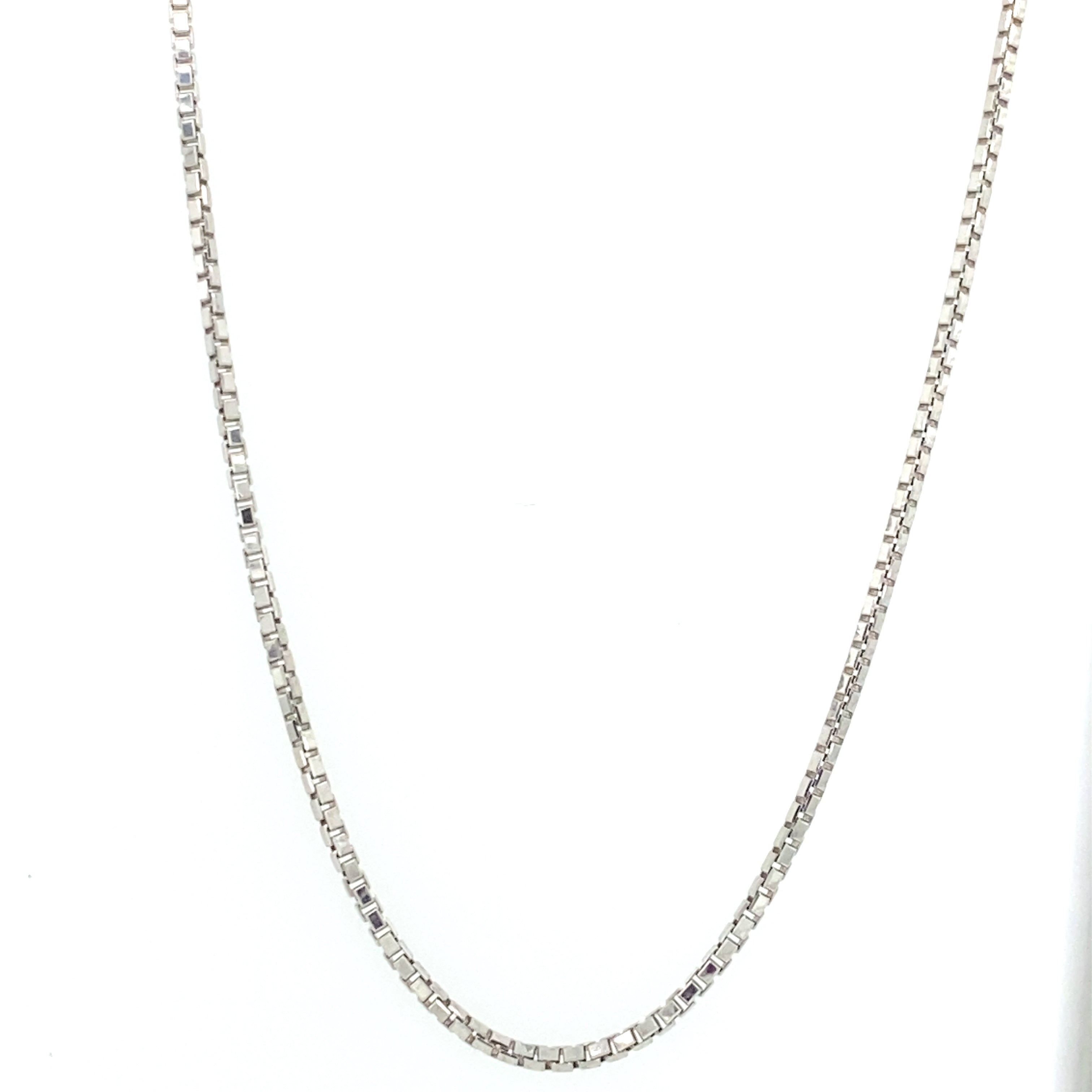 Cadena Box 1.4 MM Platino – KONSENS